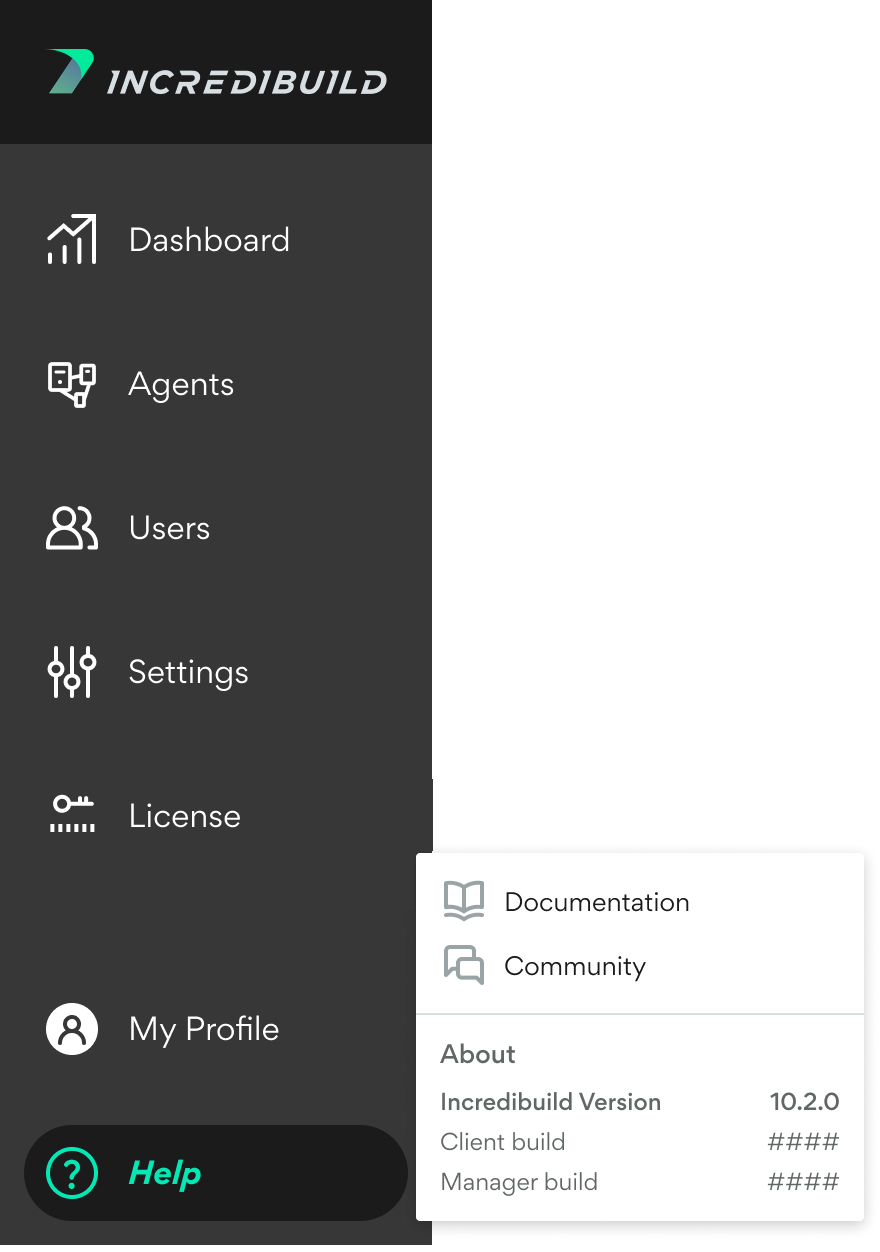 Incredibuildの最新版を表示する