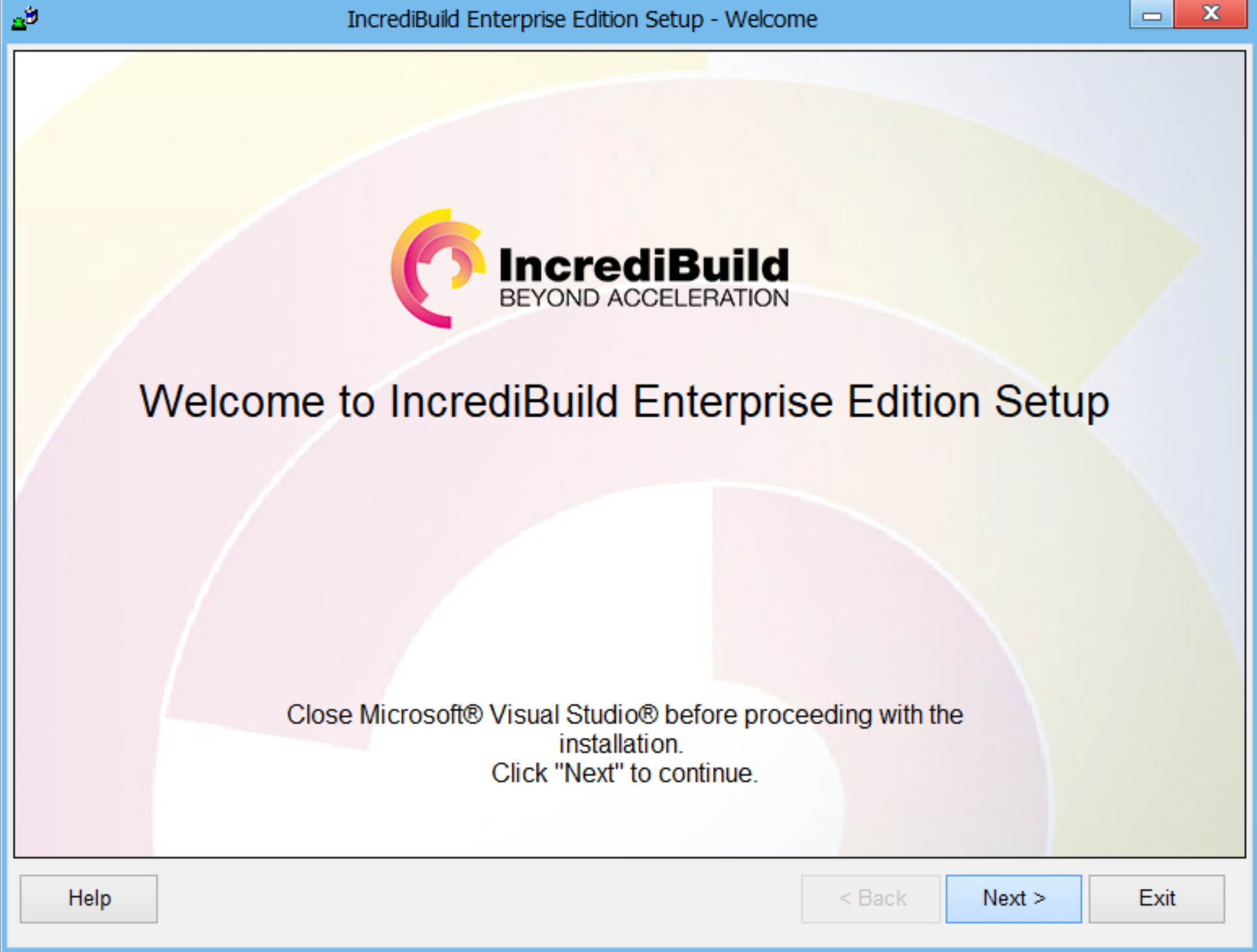 Incredibuild エンタープライズのアンインストール