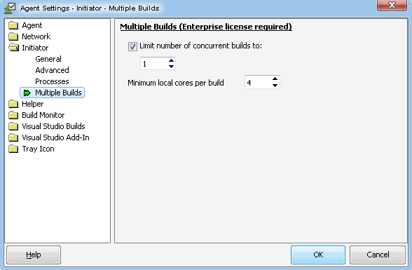 Concurrent Incredibuild Command Execution