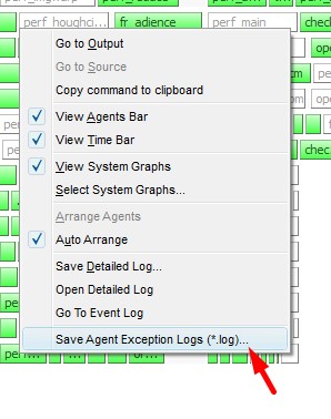 Exporting Logs to Support