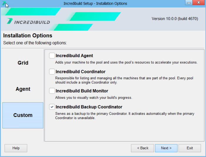 Using a Backup Coordinator