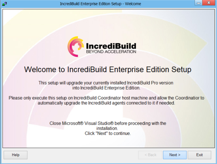 Upgrading from Incredibuild Pro to Enterprise Edition