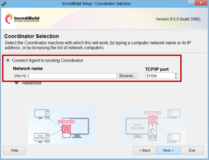 Installing a Backup Coordinator