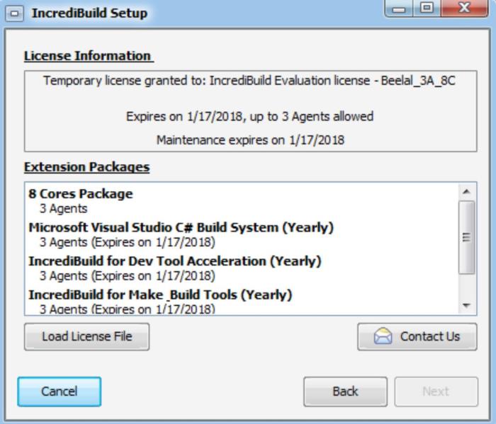 Installation from within Visual Studio