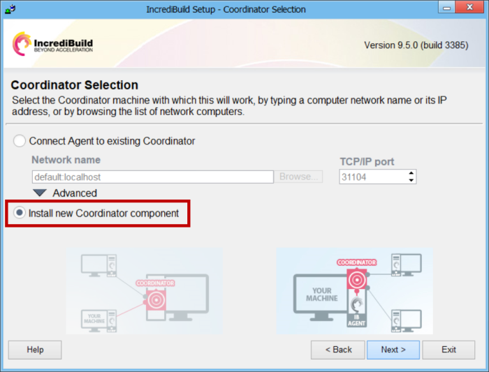 Standard Incredibuild Installation